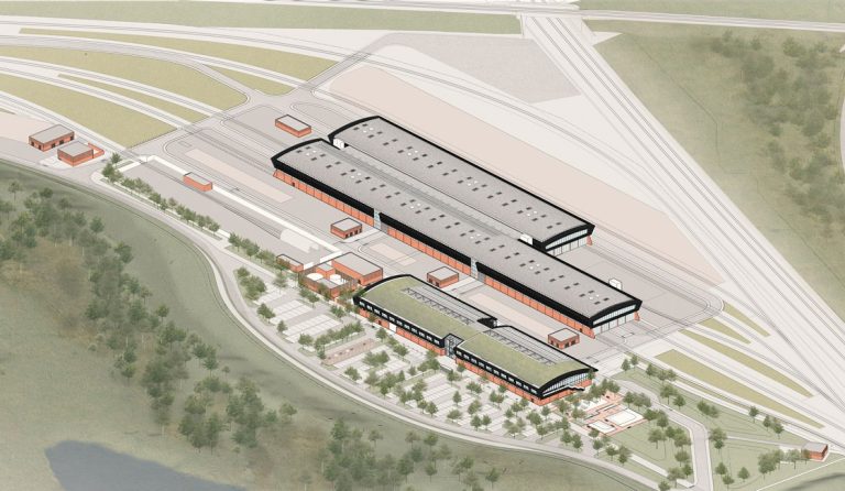 First images of HS2 Bucks Infrastructure Maintenance Depot – High-Speed ...