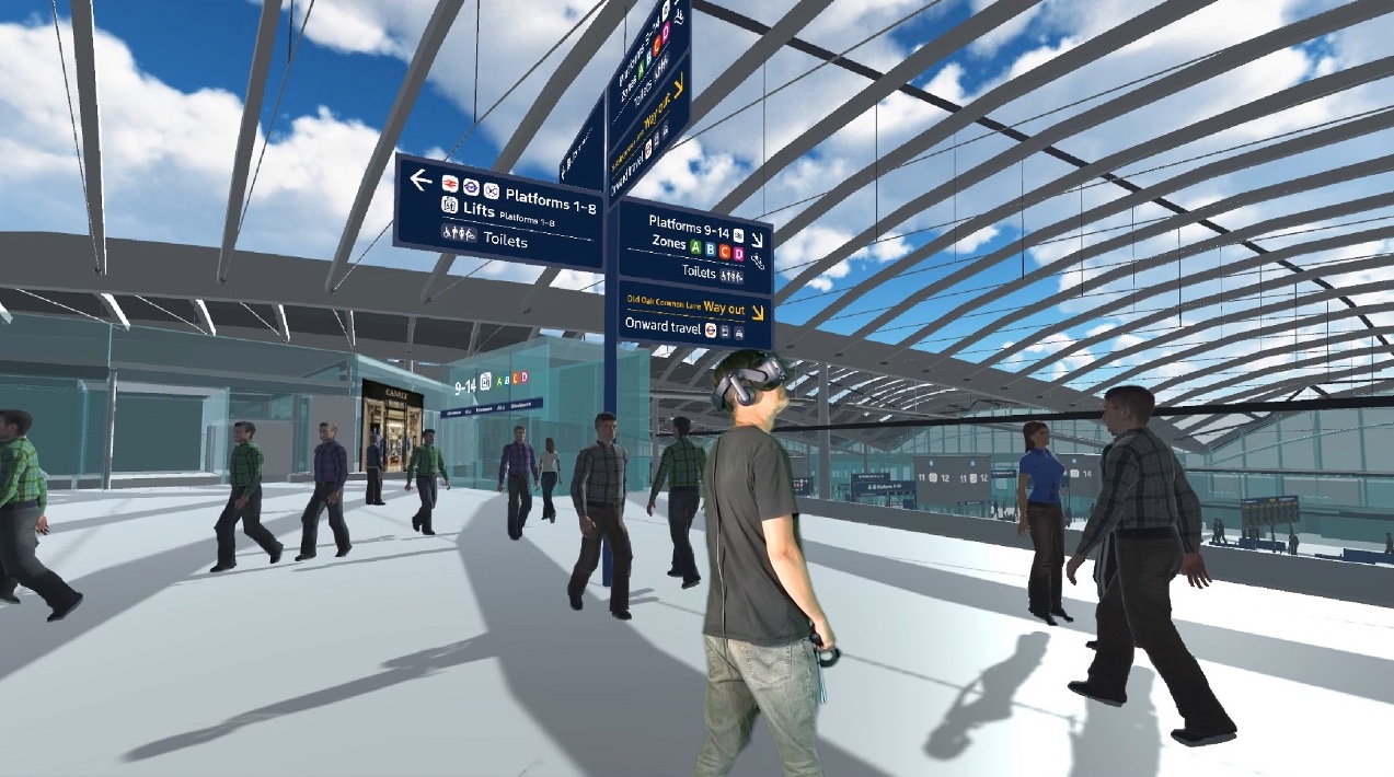 Virtual Reality supports “wayfinding” at HS2 station years ahead of ...