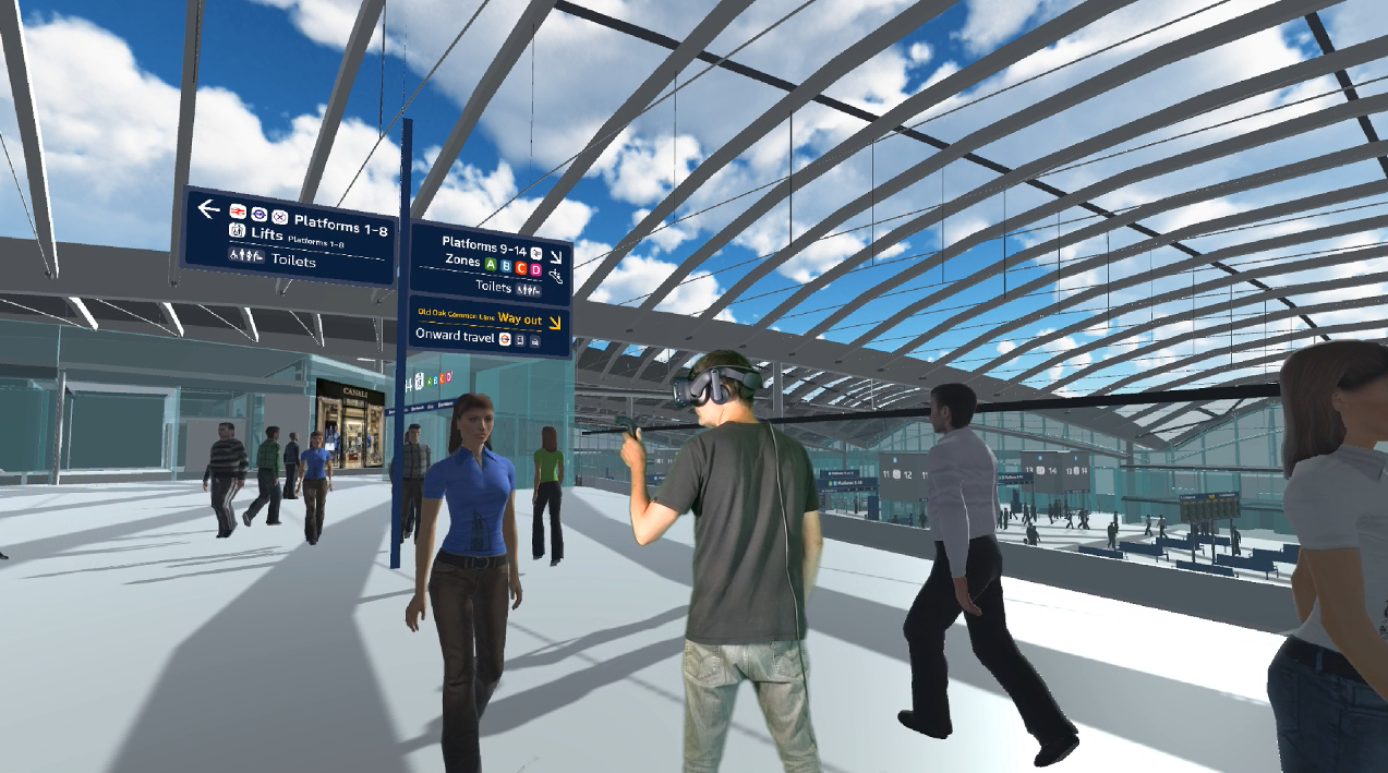 Virtual Reality supports “wayfinding” at HS2 station years ahead of ...