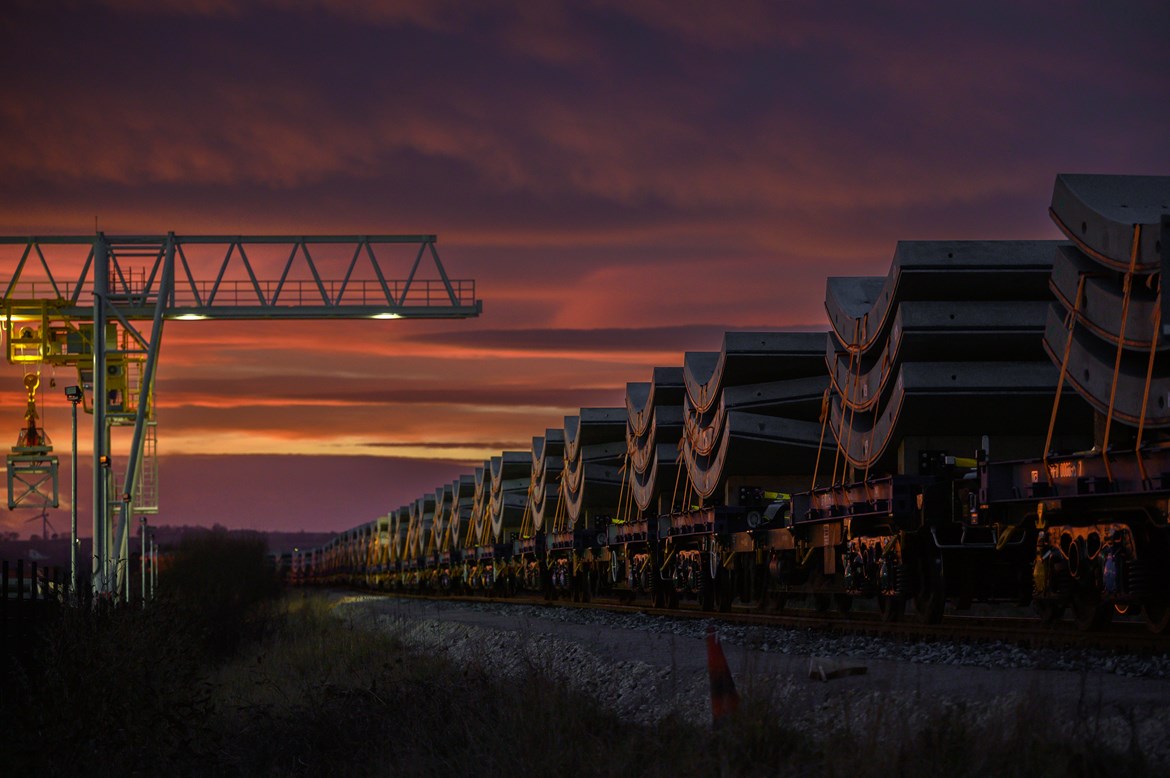 HS2 tunnel segments on the move from Hartlepool to London – High-Speed ...