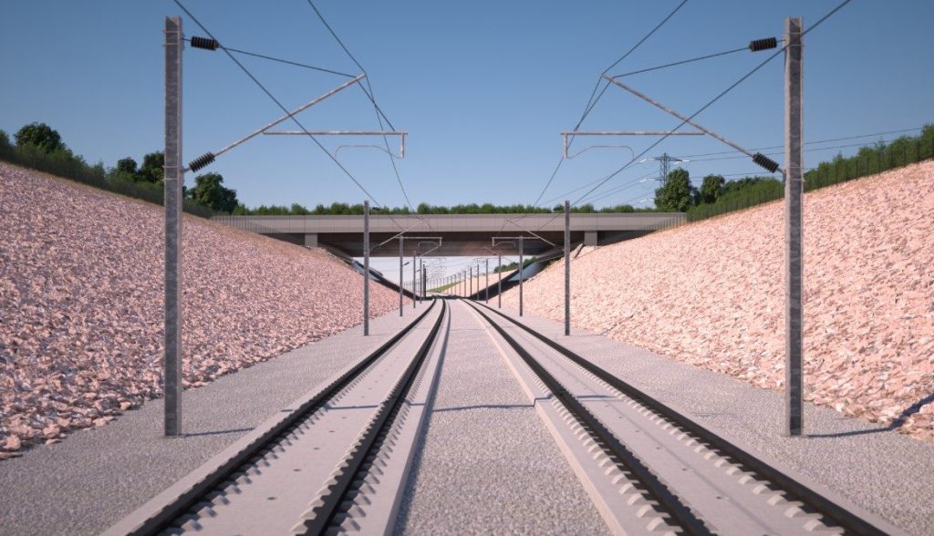 First images of HS2’s biggest ‘green bridge’ – High-Speed Rail Group
